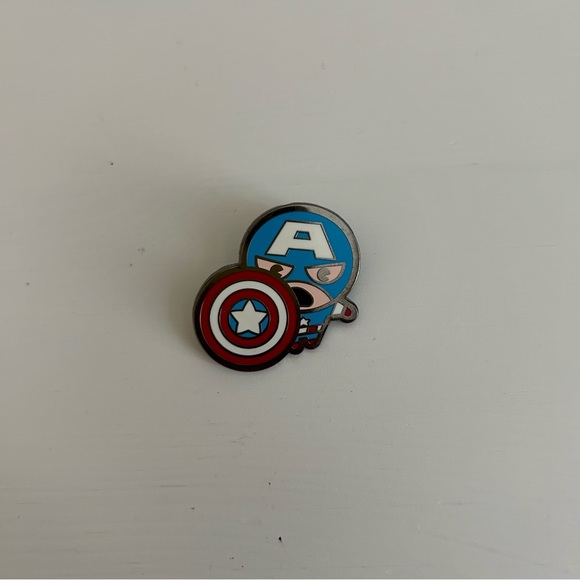 Disney | Other | Captain America Pin | Poshmark